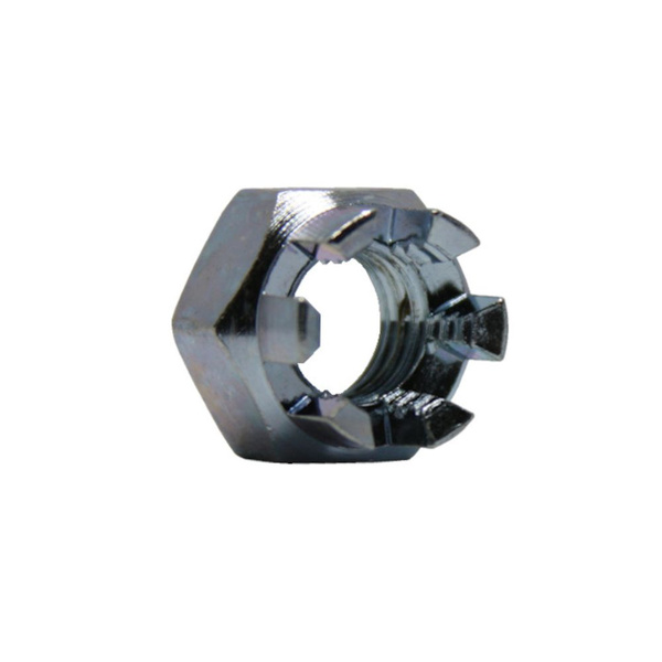 Гайка М8*1 DIN 935 корончатая, 200 шт, оцинкованная - купить с ...