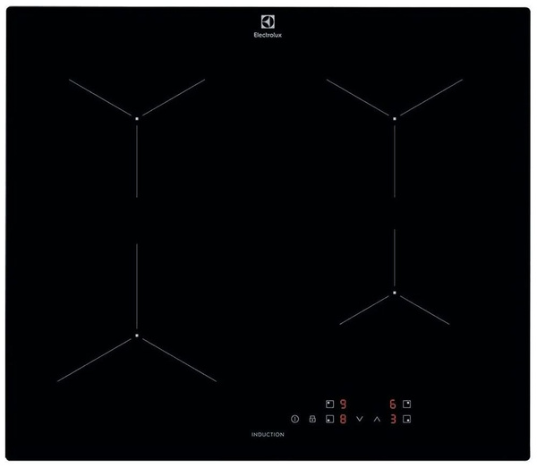 Встраиваемая индукционная варочная панель Electrolux LIL61424C, черный ...