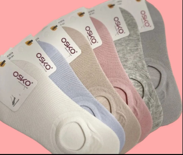 Подследники Osko, 6 пар - купить с доставкой по выгодным ценам в интернет-магазине OZON (1605586532)