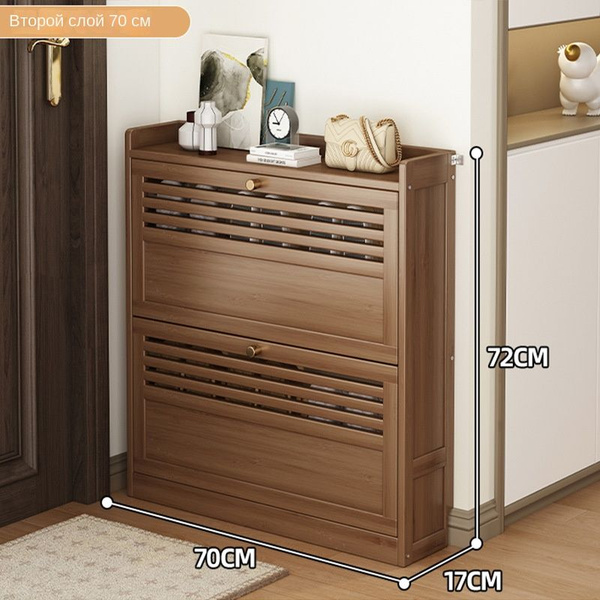 Обувница Sku02019_1661997089-ea4k, Бамбук, 70x17x72 см купить c ...