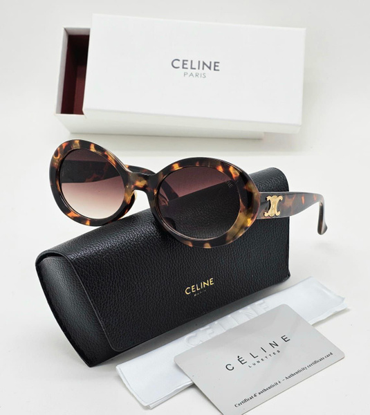 Celine Paris Очки солнцезащитные купить на OZON по низкой цене (1613643821)
