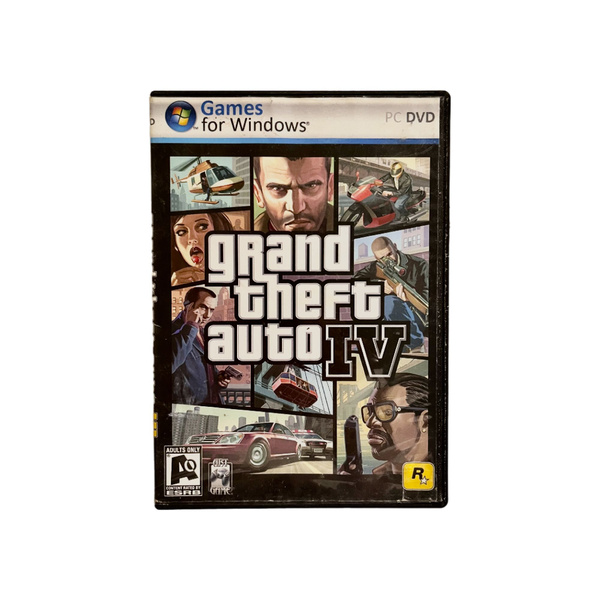Игра Игра DVD-Rom Grand Theft Auto (GTA) IV - Action, Adventure ...