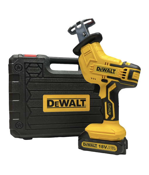 Сабельная пила Dewalt аккумуляторная одноручная 18v 2Ah по выгодной ...