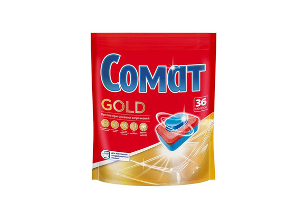 Таблетки для посудомоечной машины Сомат Gold - купить с доставкой по ...