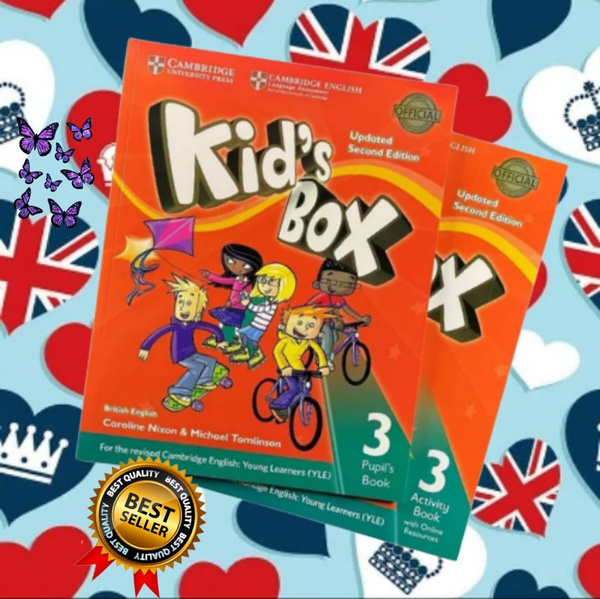 Kid's Box 3 Updated Second Edition (Pupil's book + Activity book + CD/DVD) - купить с доставкой ...