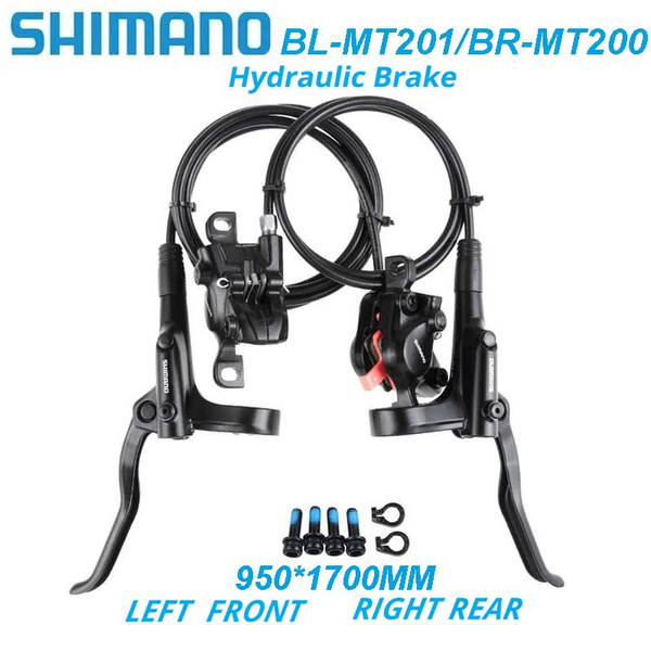 Тормоз гидравлический SHIMANO BL-MT201 BR-MT200 дисковый комплект ...