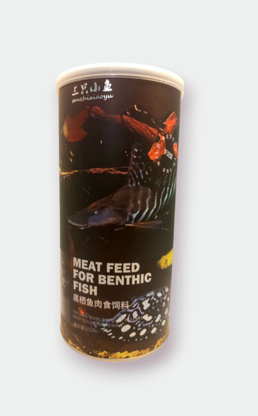 Сухой корм для хищных рыб Sanzhi Xiaoyu Meat feed for benthic fish, 3 ...