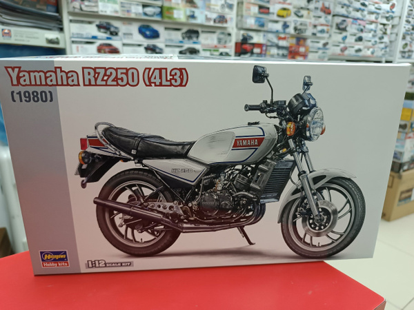 Сборная модель Hasegawa 1:12 21513 Мотоцикл Yamaha RZ250 (4L3) (1980) - купить с доставкой по ...