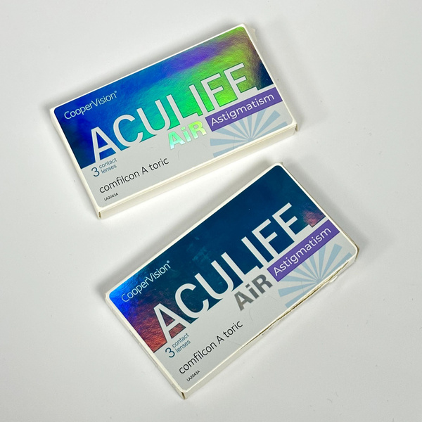 Контактные линзы Aculife AIR Astigmatism sph-02.50 cyl-00.75 ax:90 R 8. ...