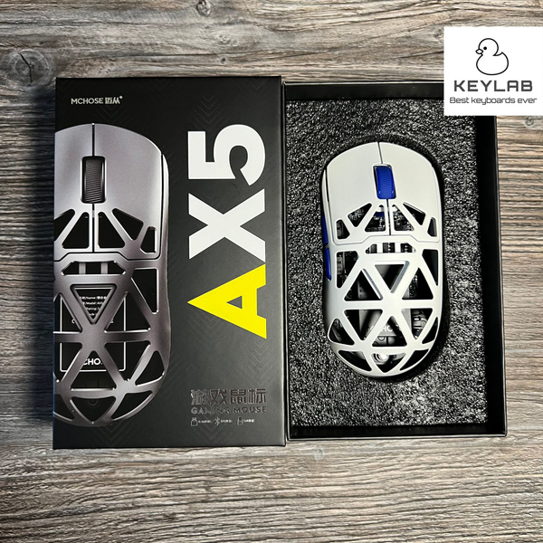 Игровая мышь беспроводная MCHOSE AX5 pro max, белый - купить по выгодной цене в интернет ...