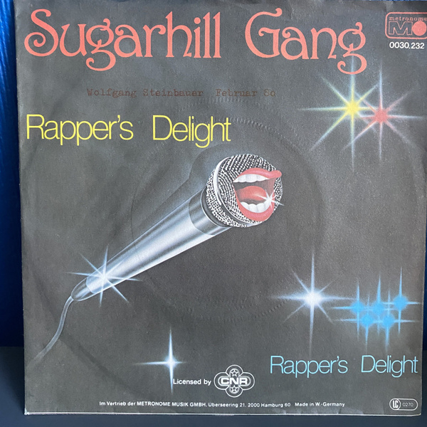 Sugarhill Gang. Rapper's Delight (EX+) 1979 Сингл Винил - купить с ...