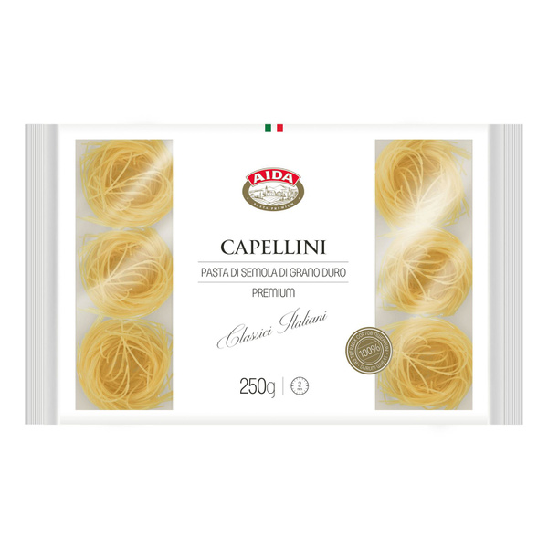 Макаронные изделия Aida Capellini Гнезда 250 г - купить с доставкой по ...