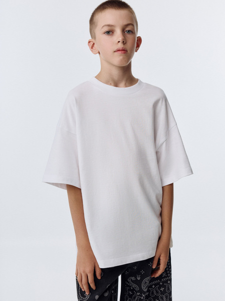 Футболка SELA, размер 164, цвет белый, 100% Хлопок - купить по выгодной цене в интернет-магазине ...