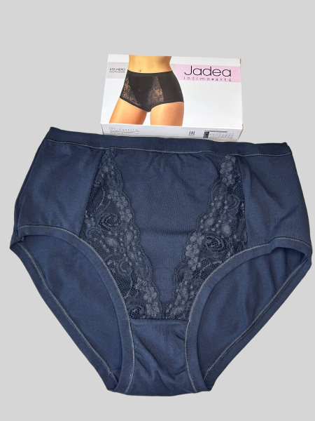 Трусы Женский Jadea слипы черный, размер 54 Кружево Италия купить c доставкой на OZON по низкой ...