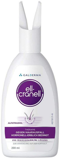 ELL-CRANELL ALFATRADIOL, 200ml/ ЭЛЬ КРАНЕЛЬ с альфатрадиолом Лосьон ...