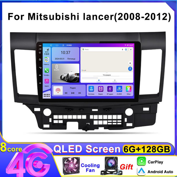 Магнитола Android 6+128Гб для Mitsubishi Lancer X (2007-2015) (10 ...