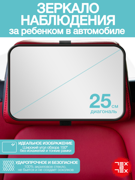 Зеркало в машину для наблюдения за ребенком Texatex - купить с ...