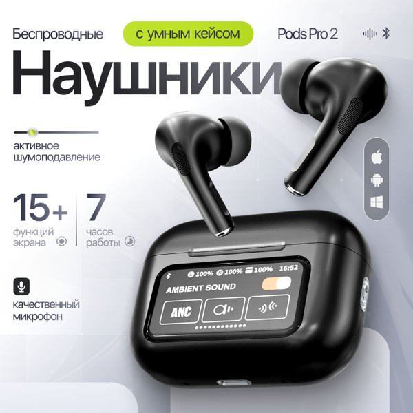 Bluetooth-гарнитура IDDQD Беспроводные для айфона и андроида Ar.PODS ...
