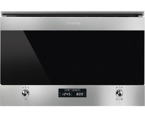 Микроволновая печь встраиваемая Smeg MP322X1, серебристый купить на ...