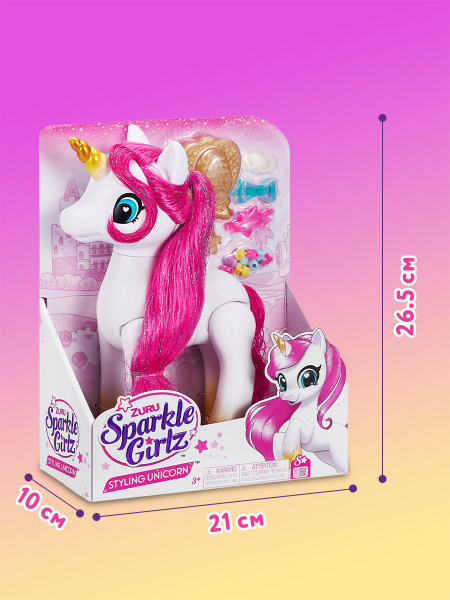 ZURU SPARKLE GIRLZ Единорог купить на OZON по низкой цене (888535260)