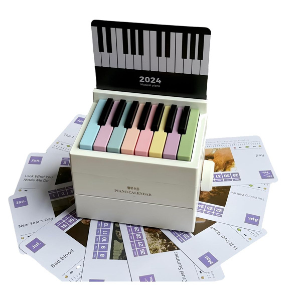 Характеристики Playable Piano-Piano Calendar, Playable Piano Desk ...