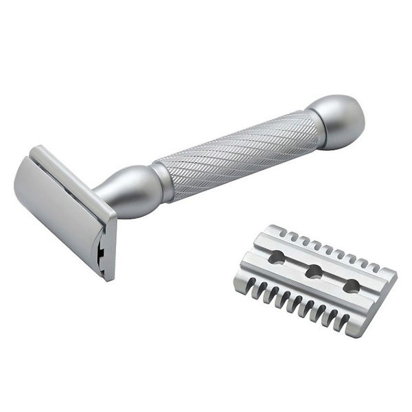 PEARL SHAVING Т образный станок Hammer Double Edge Safety Razor Close ...