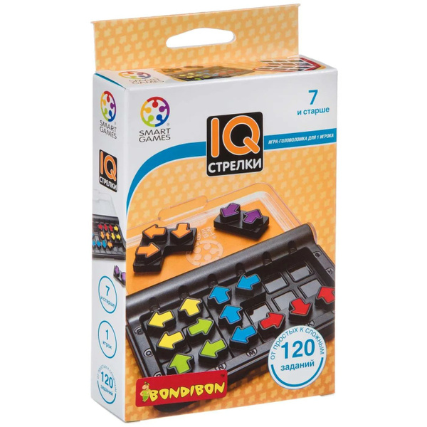 Игра логическая Bondibon IQ-Стрелки ВВ4677 - купить с доставкой по выгодным ценам в интернет ...