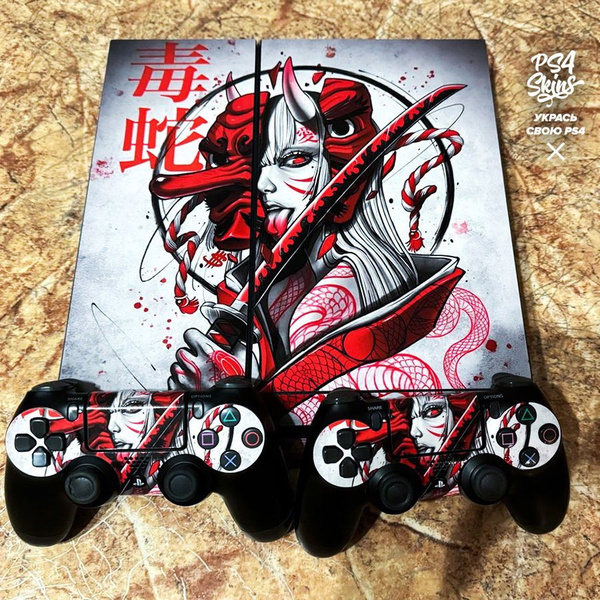 Наклейки на PlayStation4 Fat "Geisha" - купить по выгодной цене в ...