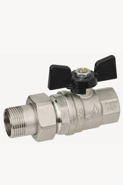 Бугатти Кран шаровый с американкой 1" ORIGINAL - купить с доставкой по ...