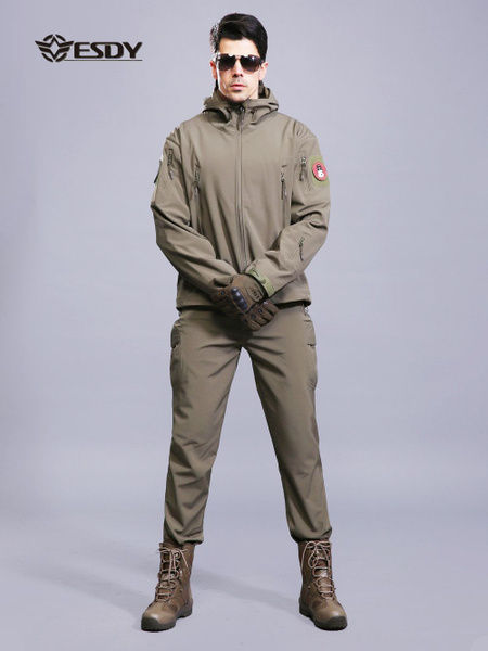 Костюм тактический ESDY, размер 52 (XL), Зима, цвет зеленый - купить по выгодной цене в интернет ...
