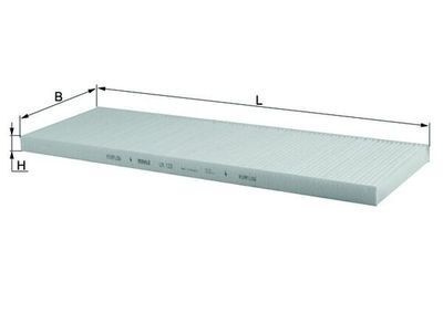 Фильтр салонный MAHLE Салонный фильтр KNECHT LA 123 MAHLE/KNECHT^LA123 ...