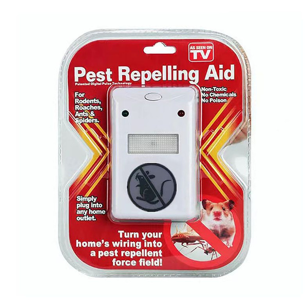 Ультразвуковой отпугиватель грызунов и насекомых Pest Repelling Aid ...
