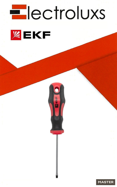Отвертка SL3.5x75мм EKF Master - купить с доставкой по выгодным ценам в интернет-магазине OZON ...