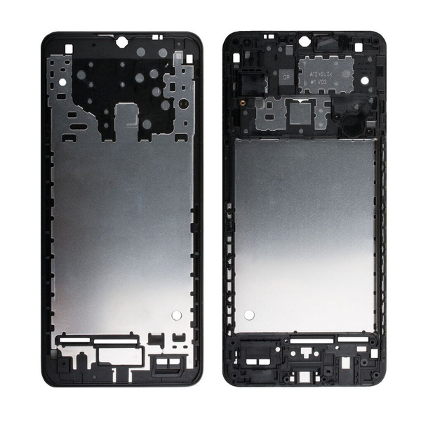 Рамка дисплея для Samsung A125F/127F (A12/A12 Nacho) Черный (возможен ...