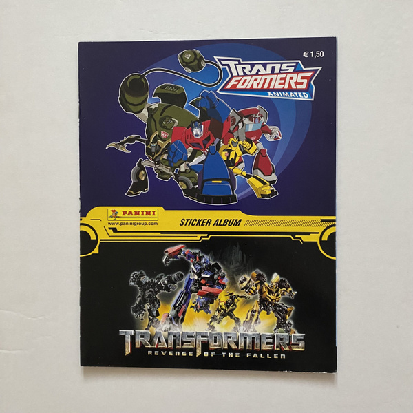 Пустой альбом Трансформеры. Animated (Panini) / Язык альбома - Немецкий ...