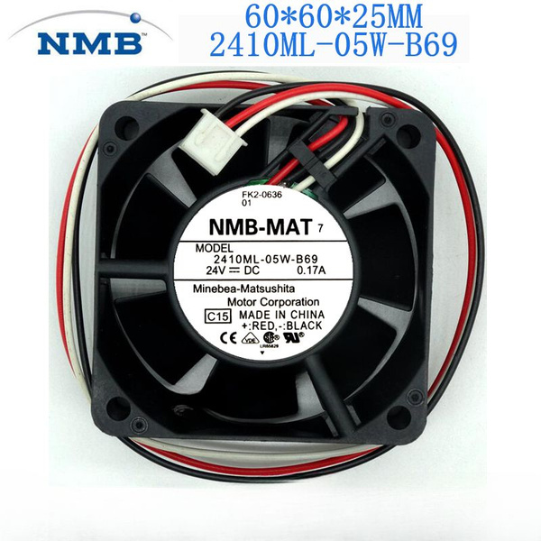 Оригинальный Вентилятор NMB MODEL-2410ML - 05W - B69 60 * 60 * 25MM ...