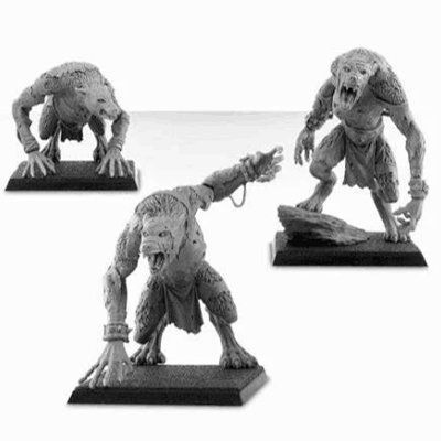 Смола Миниатюра Skin Wolves Warhammer The Old World / миниатюр для ...