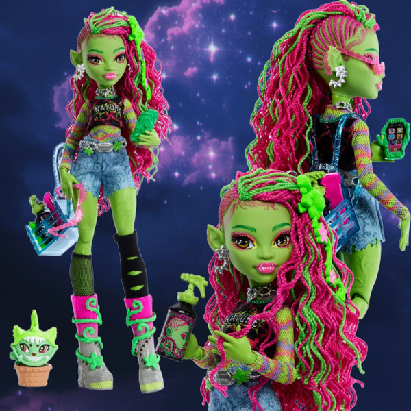 Монстр Хай Венера МакФлайтрап, Monster High Venus McFlytrap Pet Cat Chewlian купить на OZON по ...