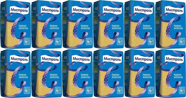 Пшено Мистраль шлифованное, 900г x 12 шт купить на OZON по низкой цене ...