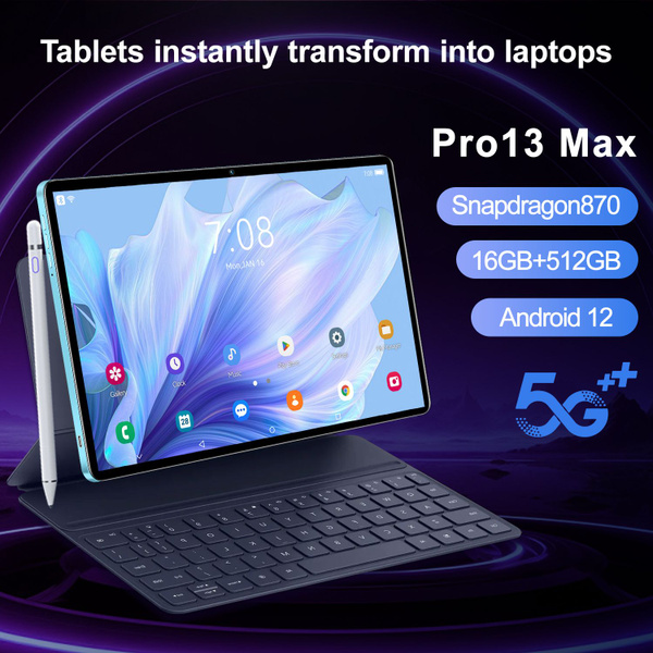 Характеристики Планшет Pro13 Max, русская версия, Snapdragon 870, сеть ...