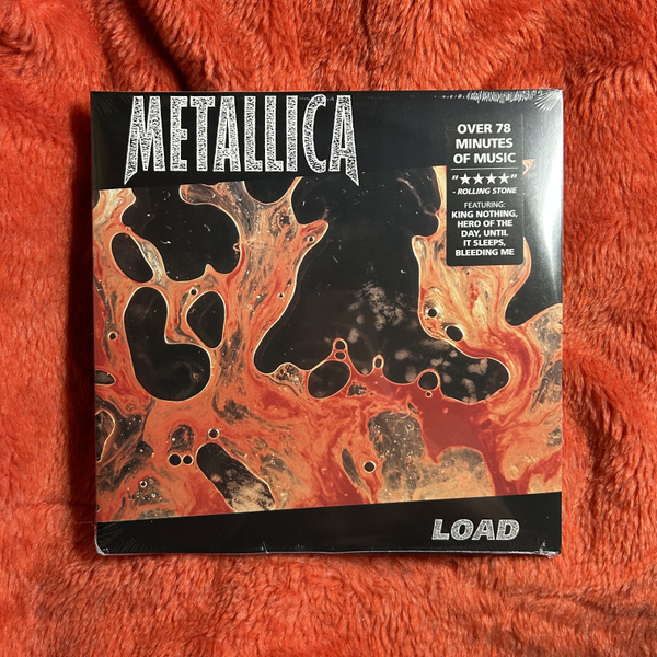 Винил Metallica - Load 2 LP + вкладыши (USA) Металлика, виниловая ...