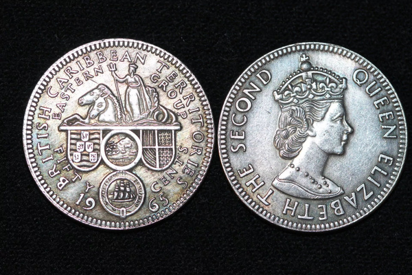 50 центов 1965 года Британские карибские территории - купить в интернет-магазине OZON с быстрой ...