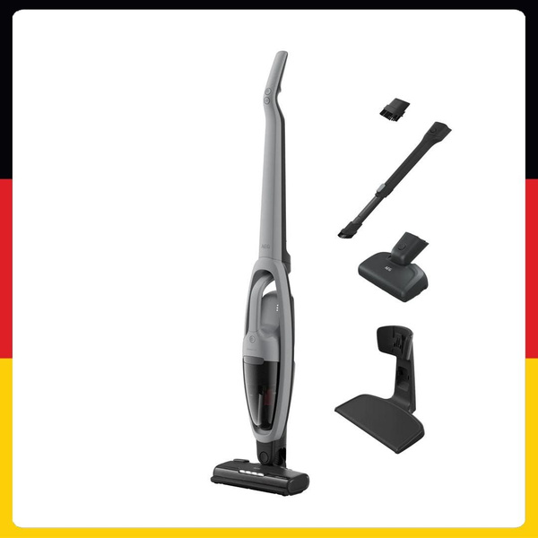 Вертикальный пылесос AEG серый - купить с доставкой по выгодным ценам в ...