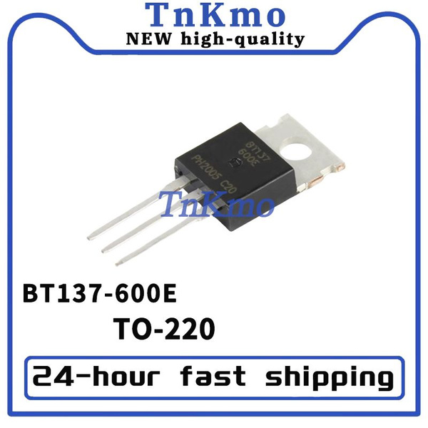 10 шт./лот BT137-600E TO-220 BT137 TO 220 8A/600V Двунаправленный ...