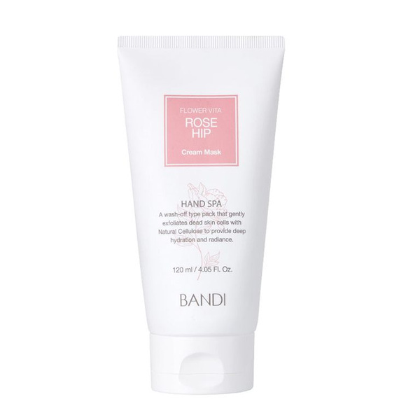 BANDI FLOWER VITA TEA SPA CREAM MASK (ROSE HIP) Крем Для Рук 120 мл ...