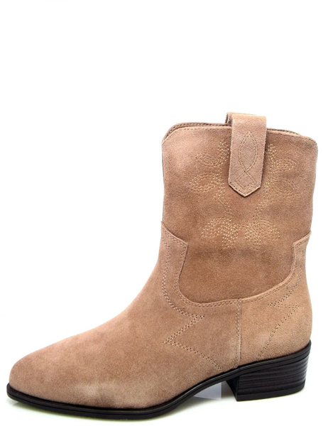 Полусапоги Женский Madella, размер 39 бежевый Демисезон Без застёжки купить c доставкой на OZON ...