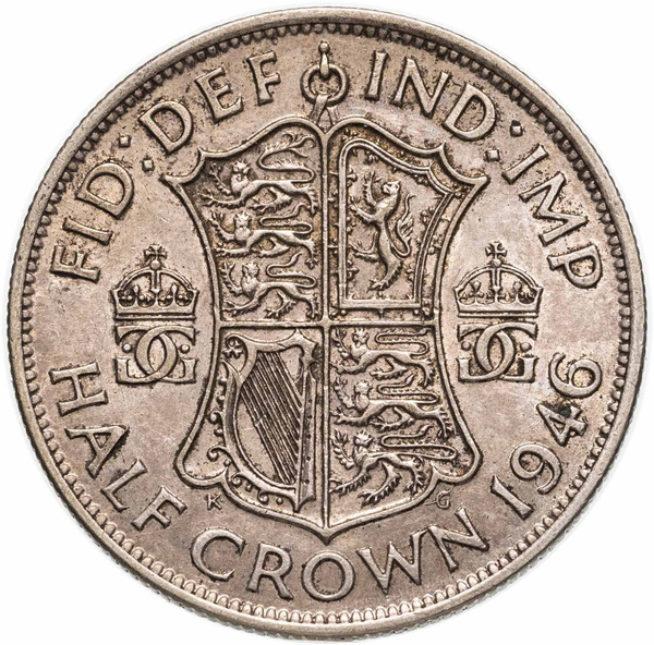 Монета Великобритания 1/2 кроны 1946 купить на OZON по низкой цене (1728495112)