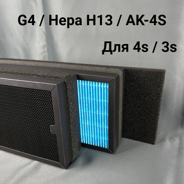 Комплект фильтров для приточной установки 4s / 3s (G4/H13/AK-4S) купить ...