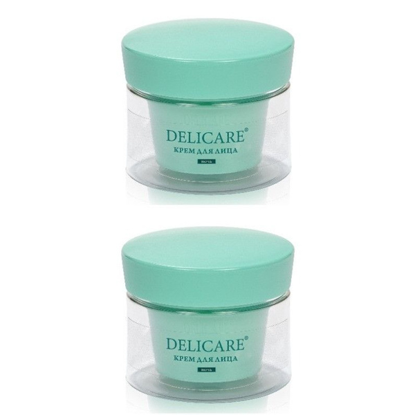 Delicare Крем для лица ночной 56+ с алоэ вера и пептидами 50 мл, 2 шт ...