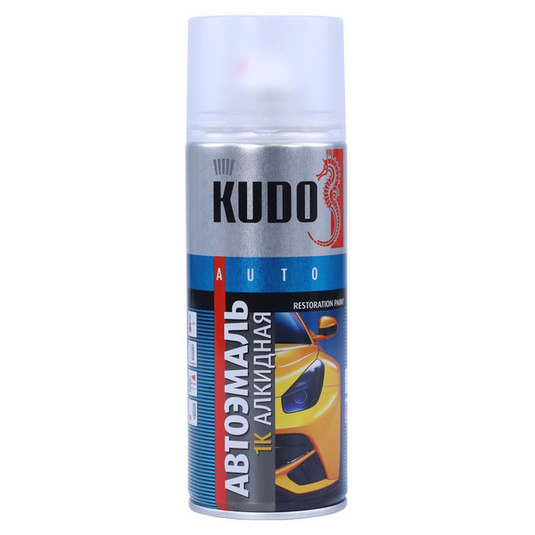 Краска автомобильная аэрозоль "Серый" для а/м ОАО "ГАЗ" KUDO 520 мл купить на OZON по низкой ...